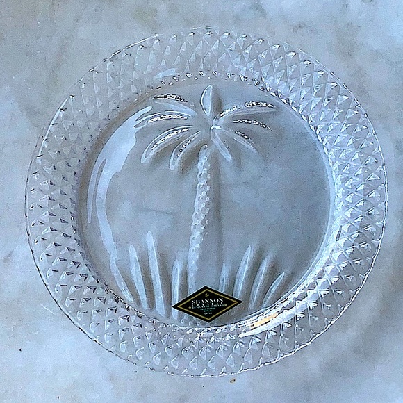 Godinger | Dining | Godinger South Beach 7 In Palm Dessert Plate ...